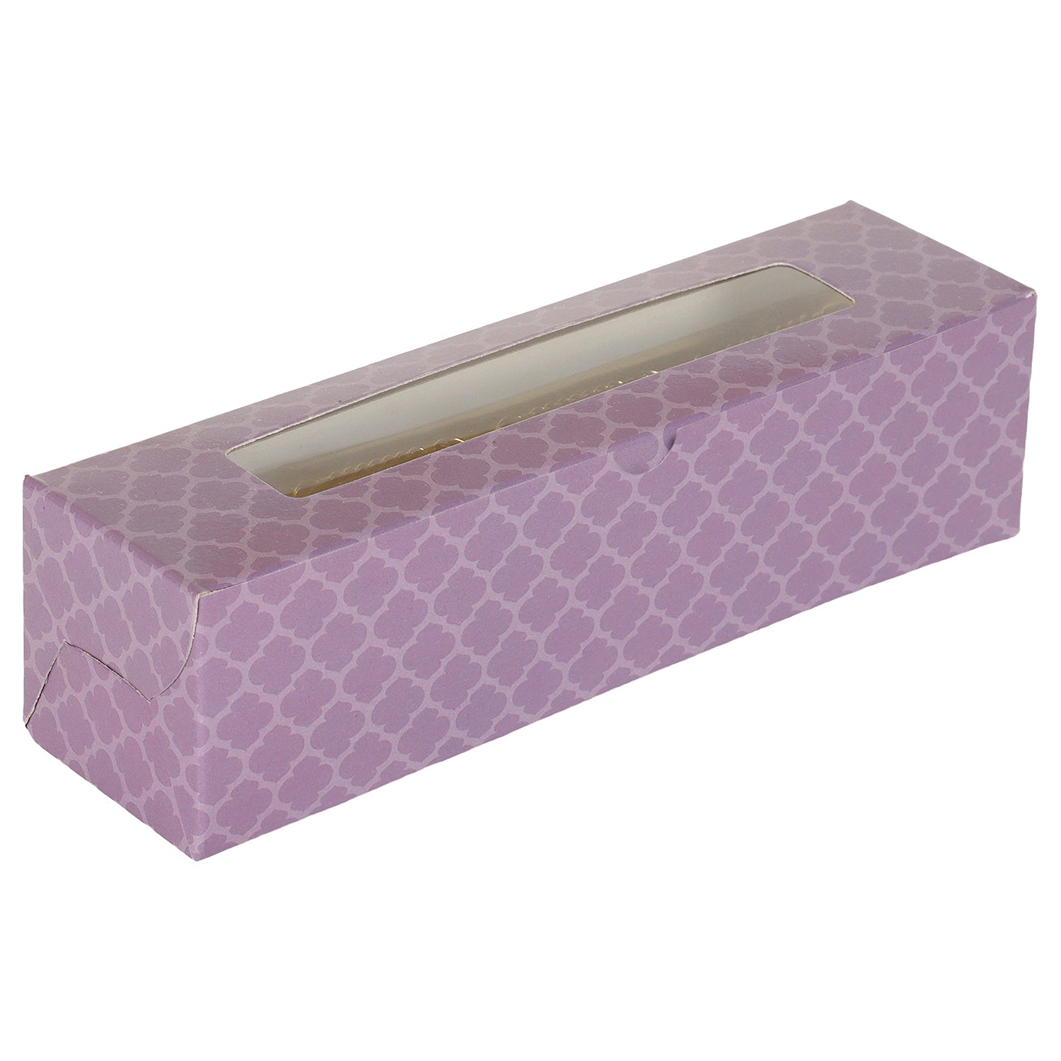 Buy Rectangle Macaron Box with Transparent Window for Packaging - 12002 ...