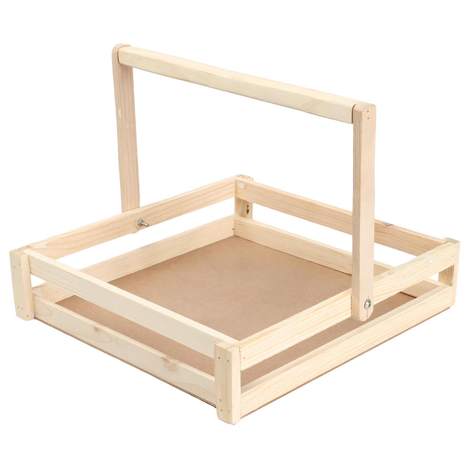 Pine Wood Tray With Handle 15002 – Nice Packaging