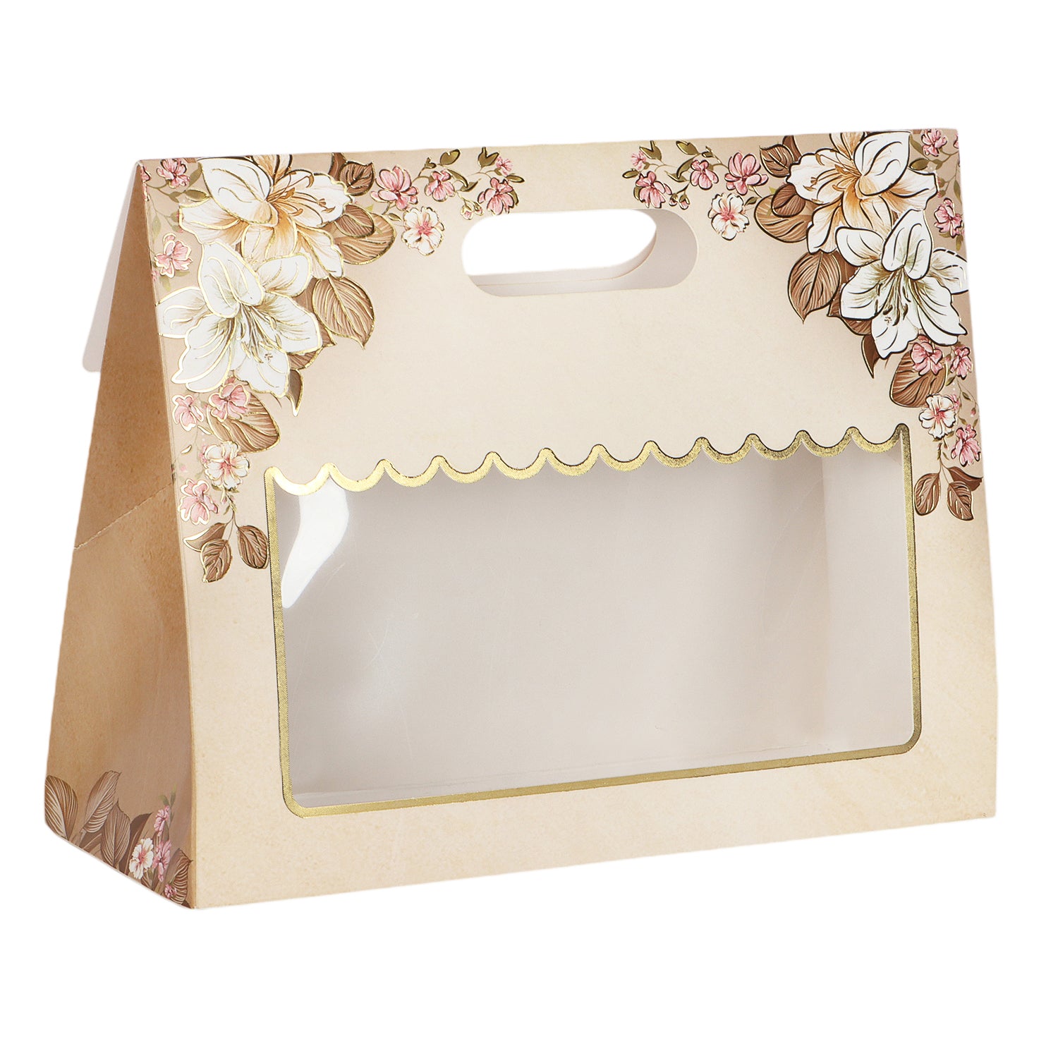 Floral Small Gift Box With Handle | Small Hamper Gift Boxes – Nice ...