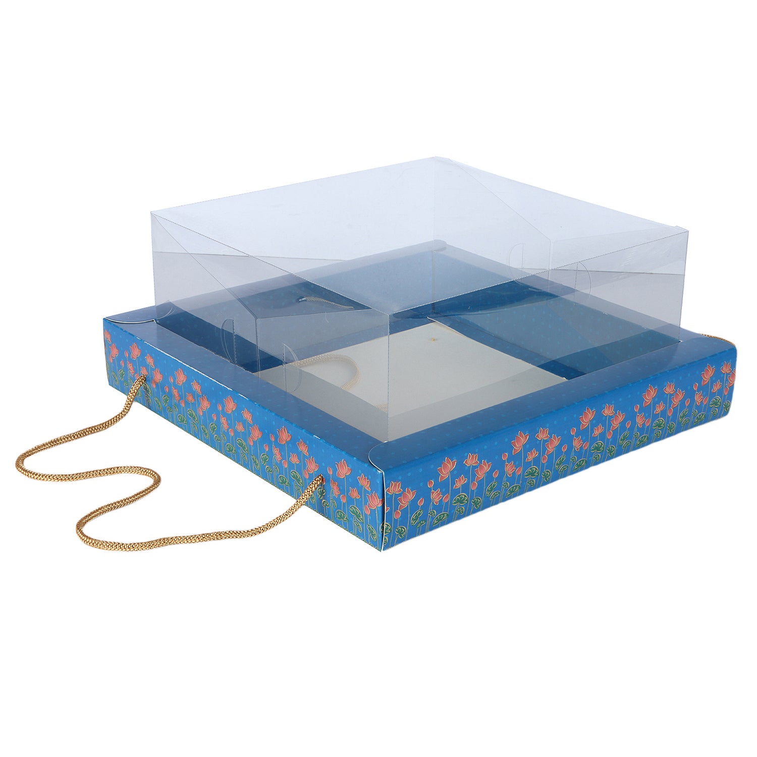 Room Hamper Box with handle & transparent Cover – Nice Packaging