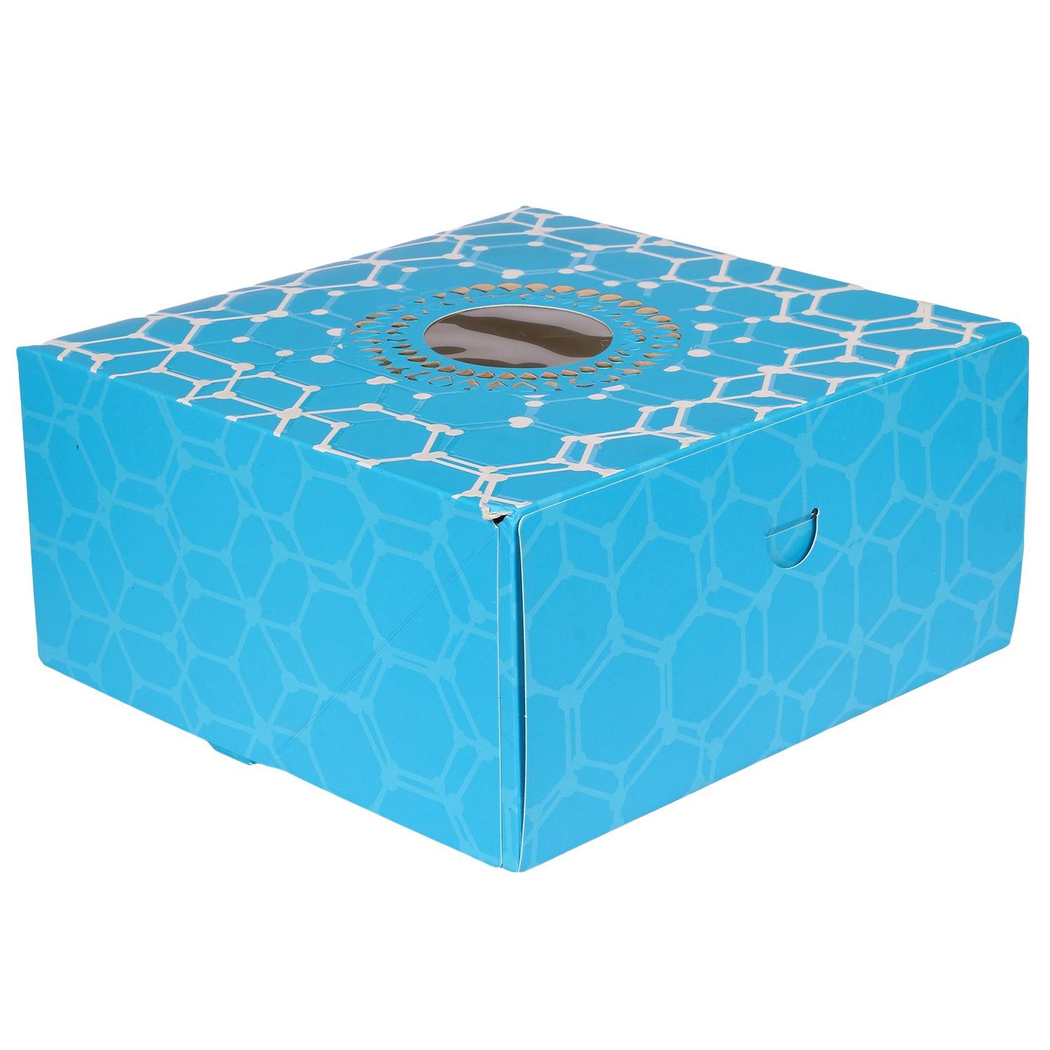 1KG Exclusive Blue Cake Box | Buy Cake Boxes – Nice Packaging